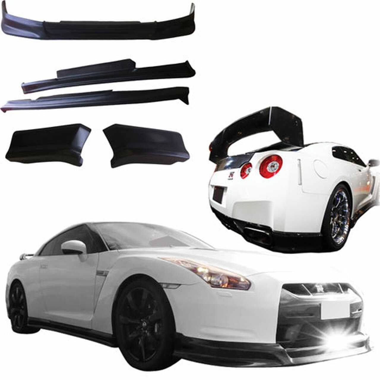 VSaero FRP CWES 5pc Body Kit > Nissan GT-R GTR R35 2009-2012 (vsaero ...